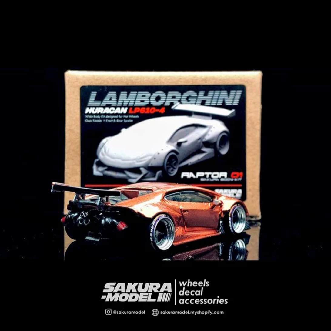 Sakura - Add on Body kit for Hot Wheels Lamborghini Huracan – CBYinc